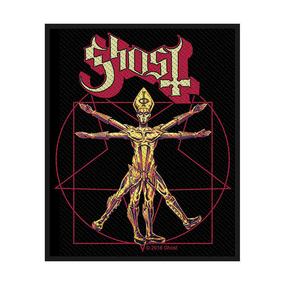 Ghost - The Vitruvian Ghost Patch - Multicolours | Attitude Holland